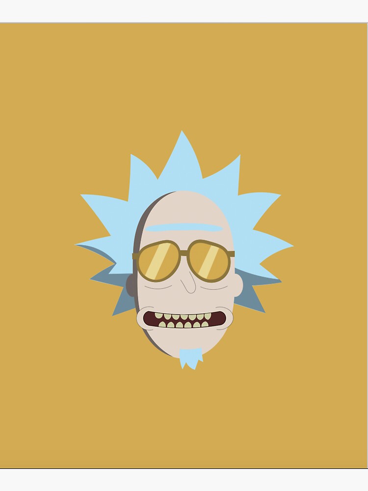 "Cool Rick Sanchez" Sticker for Sale by blakekoski | Redbubble