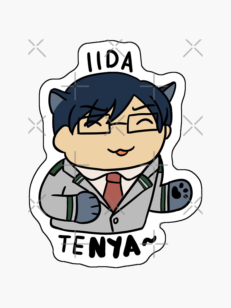 "Iida Tenya Sticker" Sticker by calemonsi | Redbubble