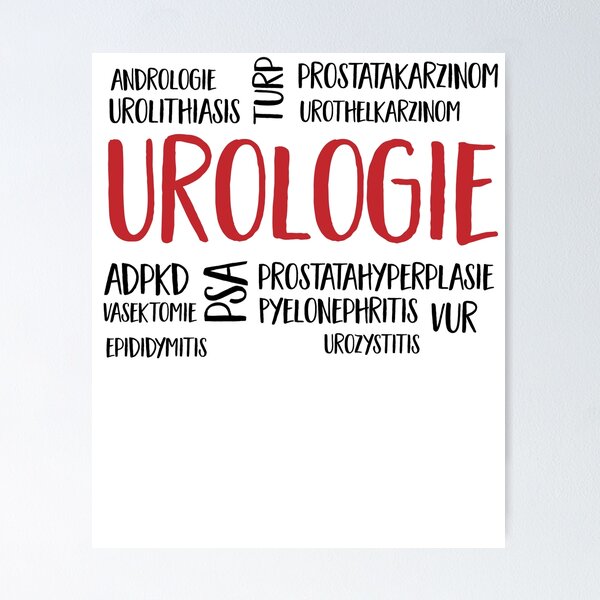 "urology" Poster by Vectorqueen | Redbubble