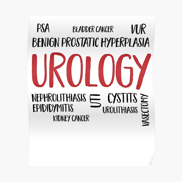 "Urology" Poster by Vectorqueen | Redbubble