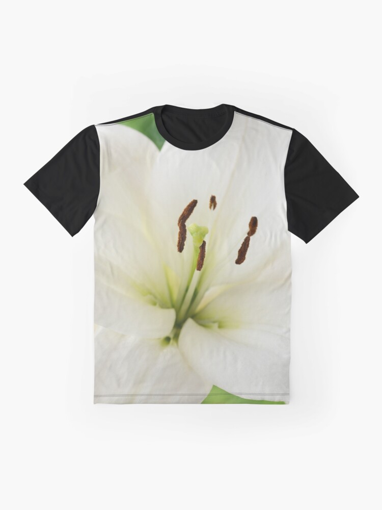 "Lilium 'Blizzard' Asiatic lily syn. Lilium Apollo " T-shirt for Sale ...
