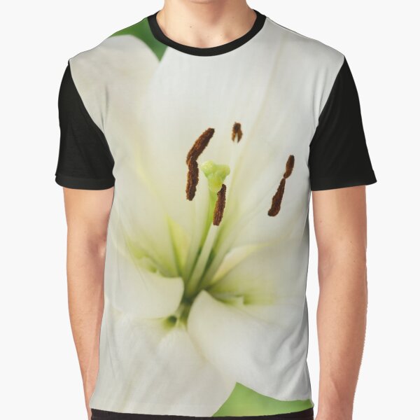 "Lilium 'Blizzard' Asiatic lily syn. Lilium Apollo " T-shirt for Sale ...