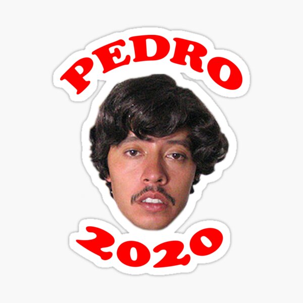 "PEDRO 2020 " Sticker for Sale by ImBrainSloth | Redbubble