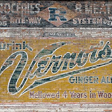 "Vernors Ghost Sign" Poster for Sale by BryanLevy | Redbubble