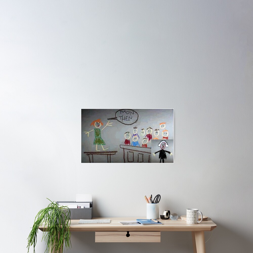 "MON THEN!" Poster for Sale by Daviscoatings | Redbubble