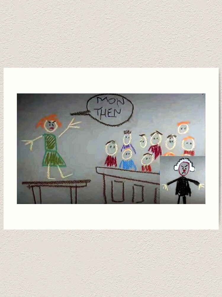 "MON THEN!" Art Print by Daviscoatings | Redbubble