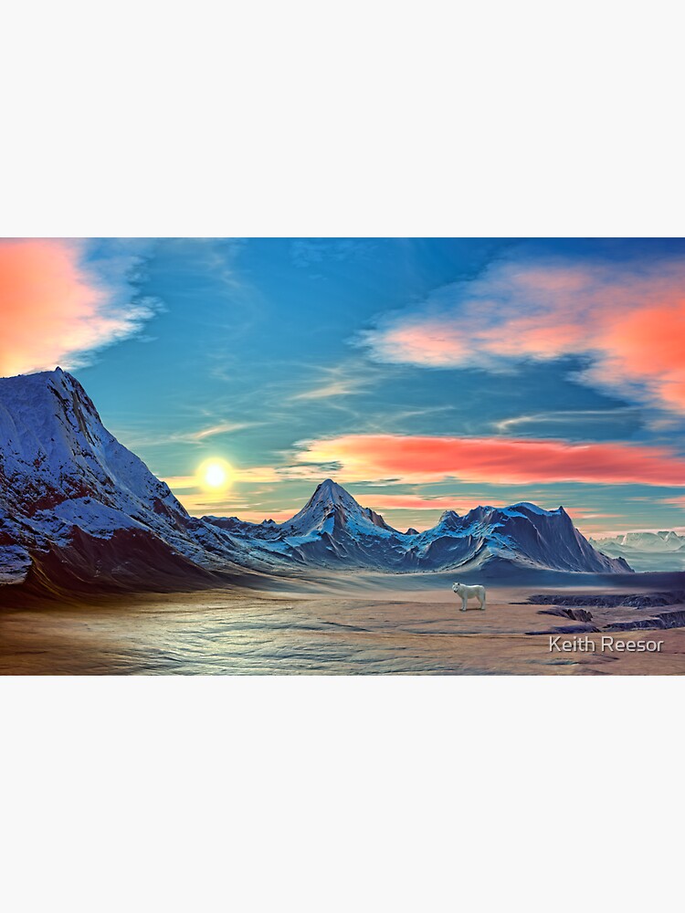 "Snowblind" Sticker by kreesor | Redbubble