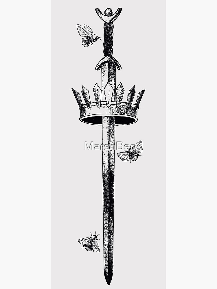 "Bee Sword" Poster for Sale by MarshBec | Redbubble