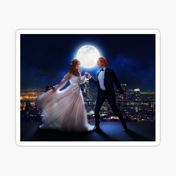 Wynonna Earp Wayhaught Dancing In The Moonlight Fan Art Sticker For Sale By Papermacheskies
