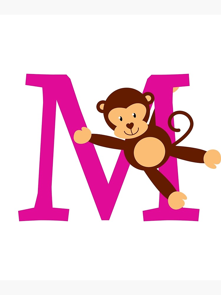 "Alphabet Letter M Design for Kids" Photographic Print for Sale by ...