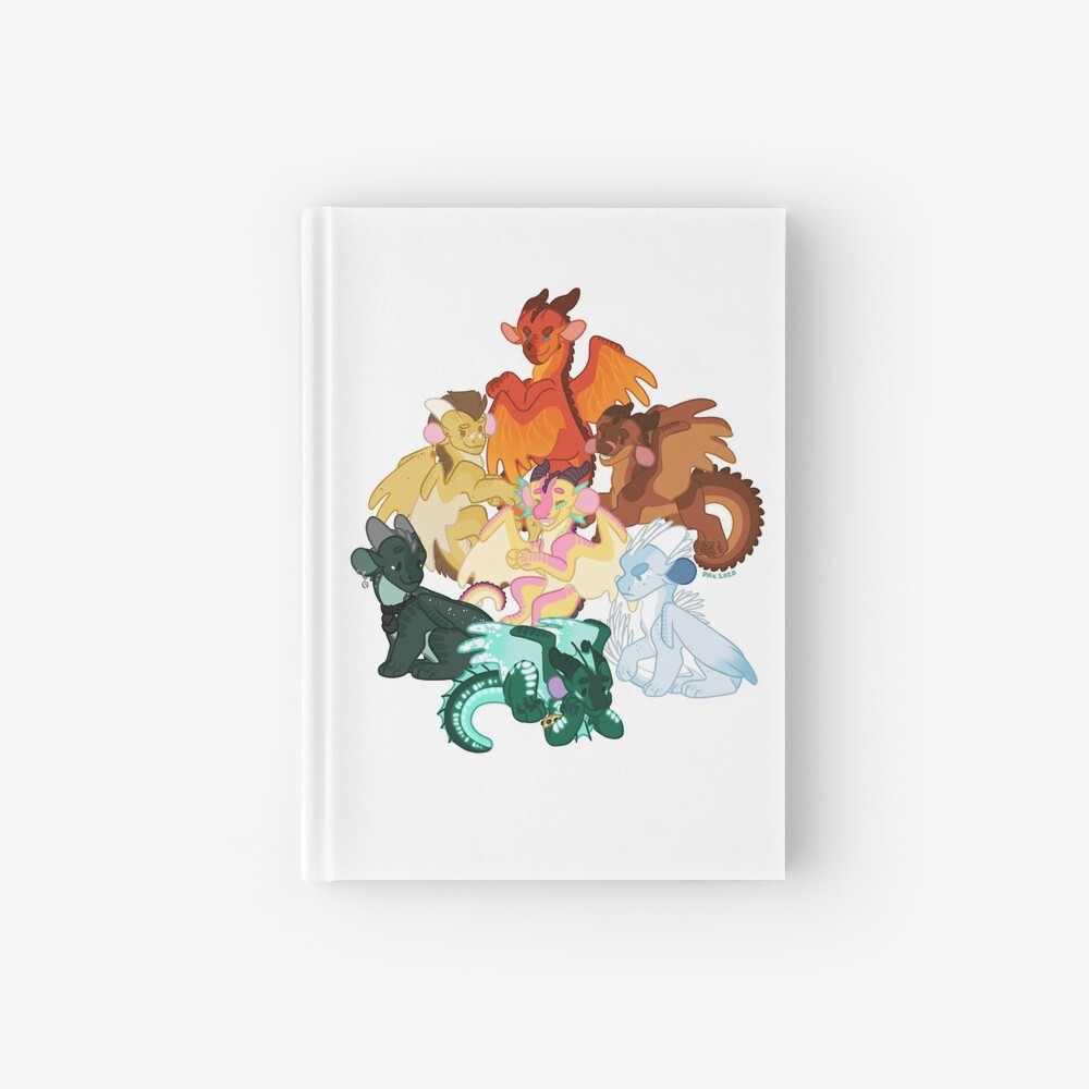 "Jade Winglet - WOF Wings of Fire" Hardcover Journal by StudioMaverick ...