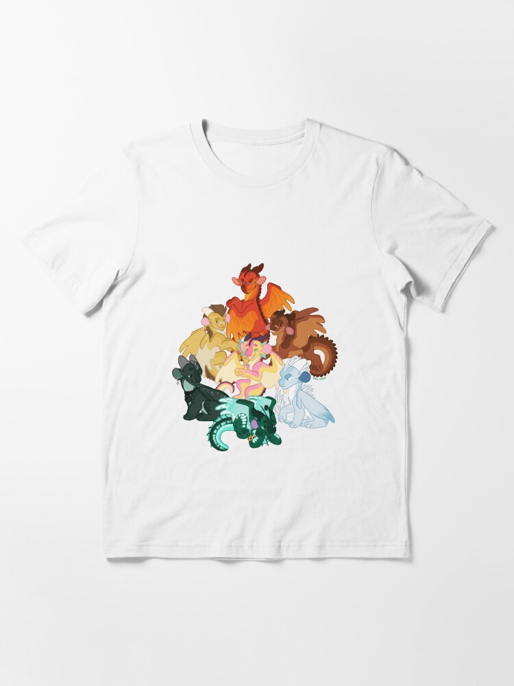 "Jade Winglet - WOF Wings of Fire" Essential T-Shirt for Sale by ...