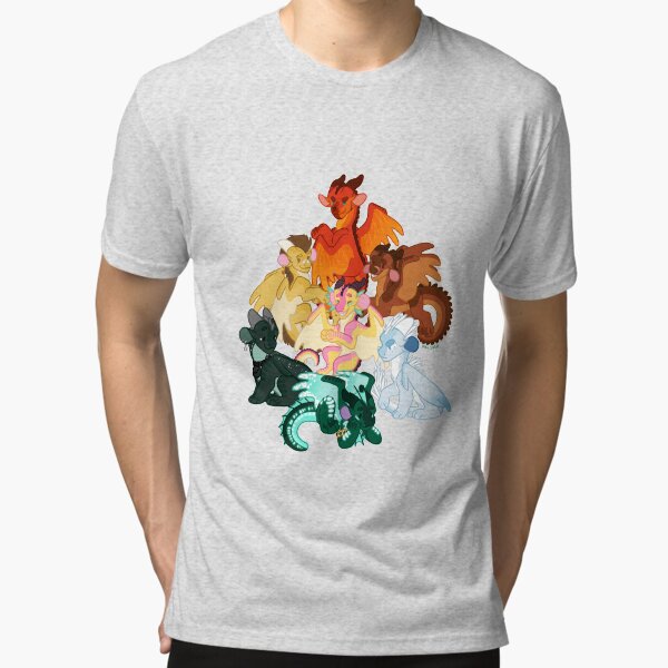 "Jade Winglet - WOF Wings of Fire" Tri-blend T-Shirt for Sale by Studio ...