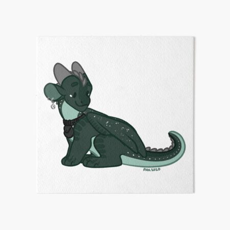 "Moonwatcher - WOF Wings of Fire" Art Board Print by StudioMaverick ...