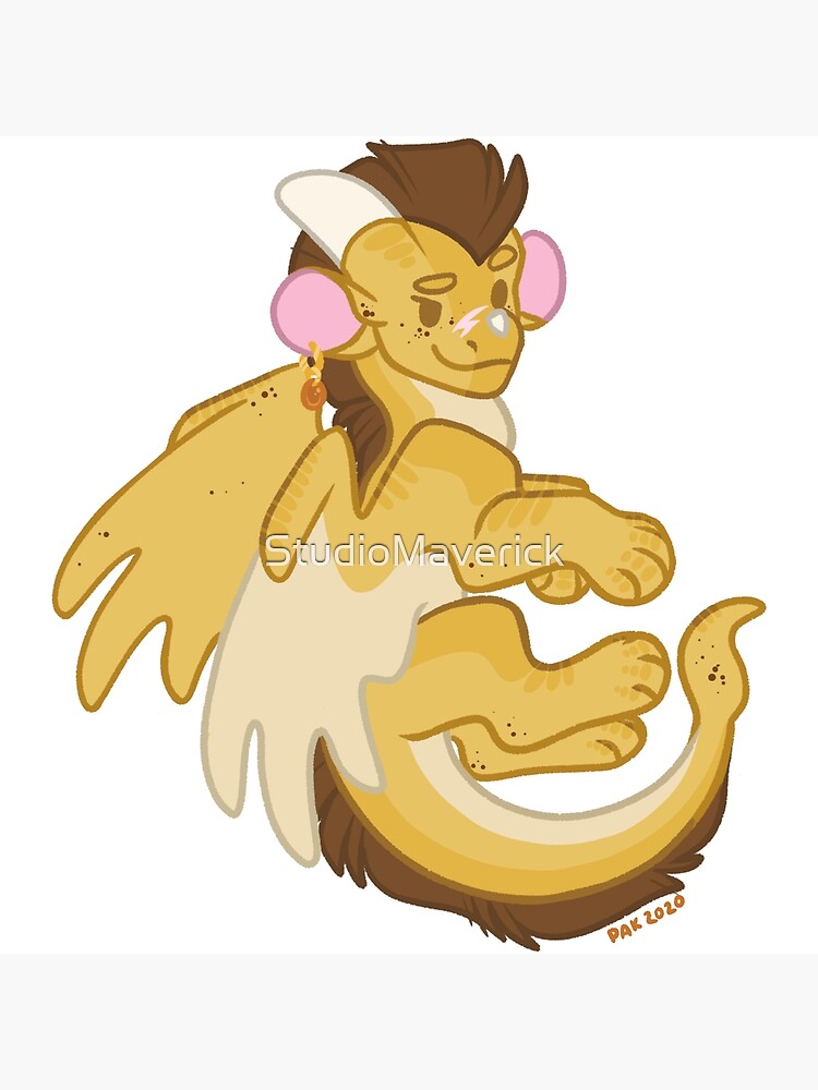 "Qibli - WOF Wings of Fire" Poster by StudioMaverick | Redbubble