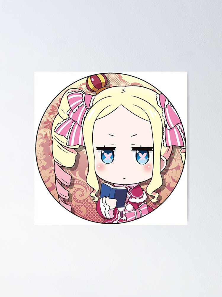 "Re:Zero Beatrice Chibi" Poster by martineden146 | Redbubble