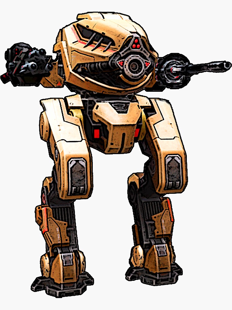 "War Robots - DESTRIER" Sticker for Sale by baba-yaga | Redbubble