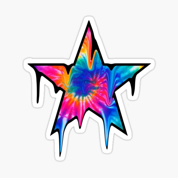 "Melting Star Sticker " Sticker by sofialepore | Redbubble