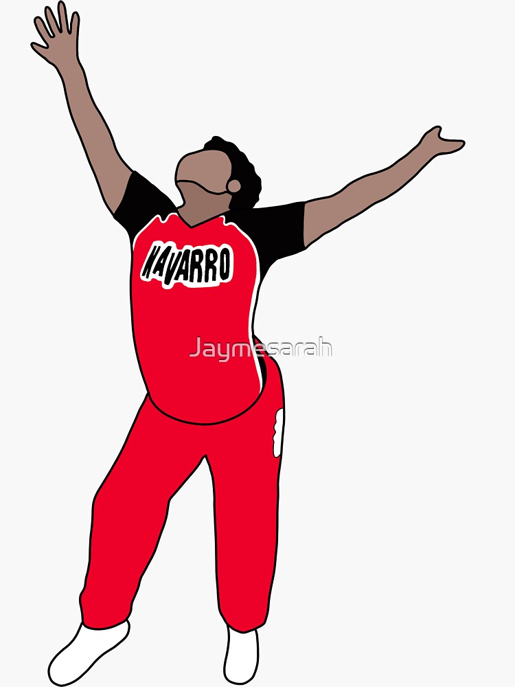 "Jerry Harris Outline Cartoon" Sticker for Sale by Jaymesarah | Redbubble