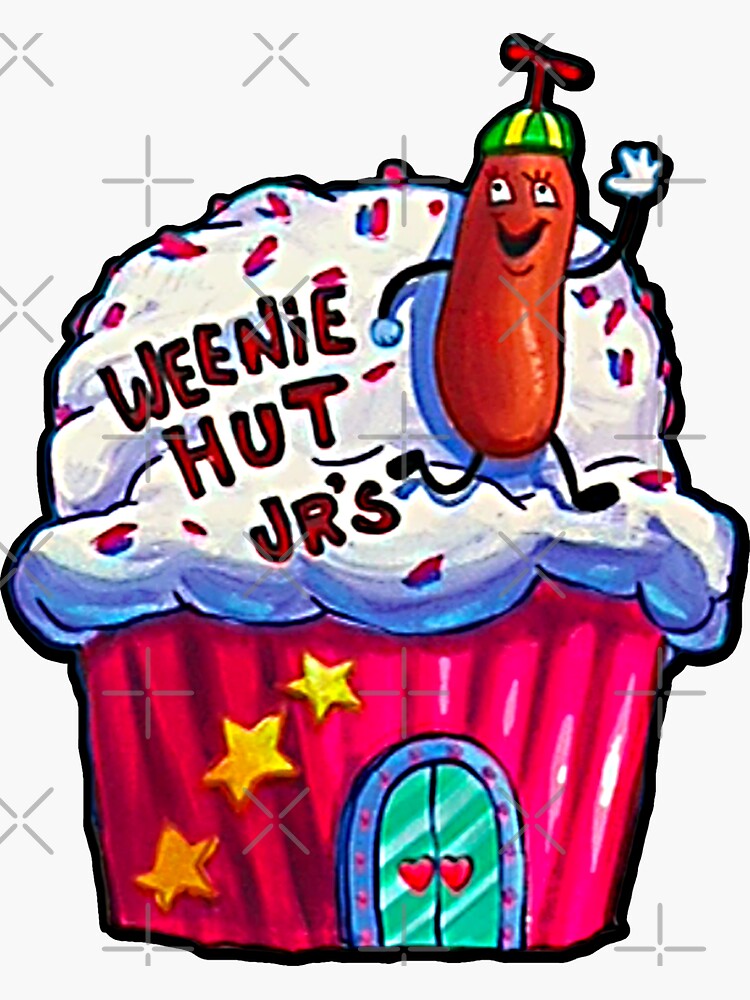 "Weenie Hut Jr's" Sticker for Sale by ibshelbys | Redbubble