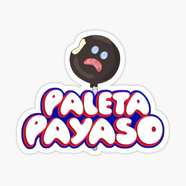 "Paleta Payaso" Sticker by albertvphotos | Redbubble