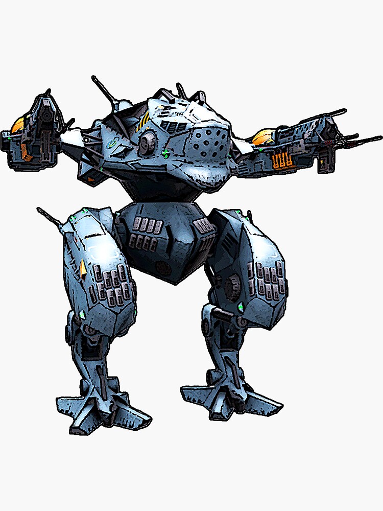 "War Robots - STALKER" Sticker for Sale by baba-yaga | Redbubble
