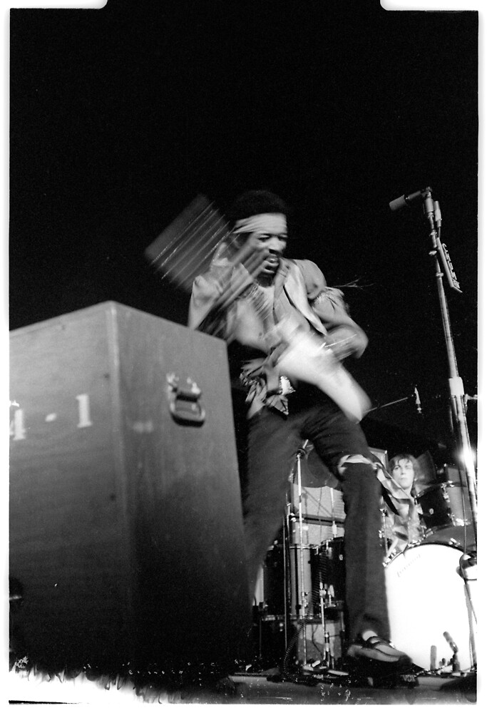 "Jimi at the 03:05:69 show at Maple Leaf Gardens" by Lionel Douglas ...