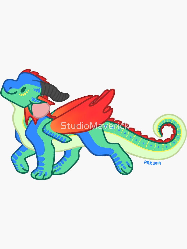"Glory - WOF Wings of Fire" Sticker for Sale by StudioMaverick | Redbubble