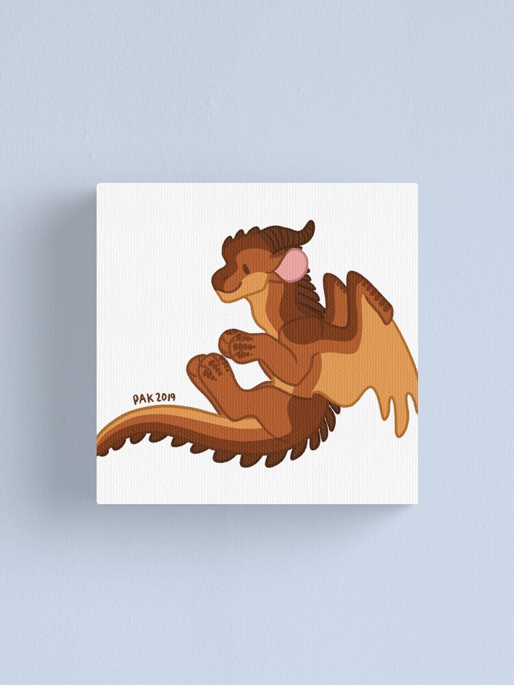 "Clay - WOF Wings of Fire" Canvas Print for Sale by Studio Maverick ...