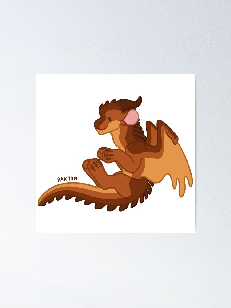"Clay - WOF Wings of Fire" Poster for Sale by StudioMaverick | Redbubble
