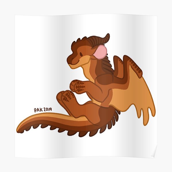 "Clay - WOF Wings of Fire" Poster for Sale by StudioMaverick | Redbubble