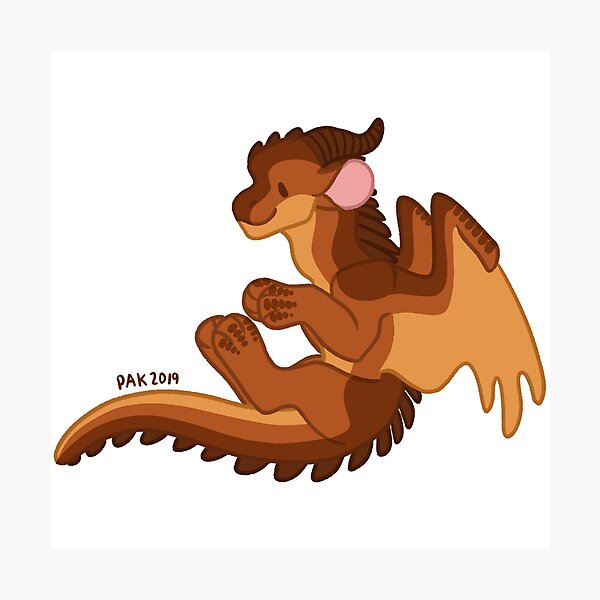 "Clay - WOF Wings of Fire" Photographic Print for Sale by ...