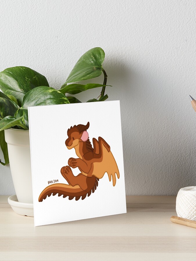 "Clay - WOF Wings of Fire" Art Board Print for Sale by StudioMaverick ...