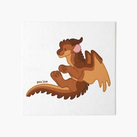 "Clay - WOF Wings of Fire" Art Board Print for Sale by StudioMaverick ...