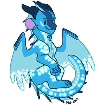 "Tsunami (Old) - WOF Wings of Fire" Sticker for Sale by StudioMaverick ...