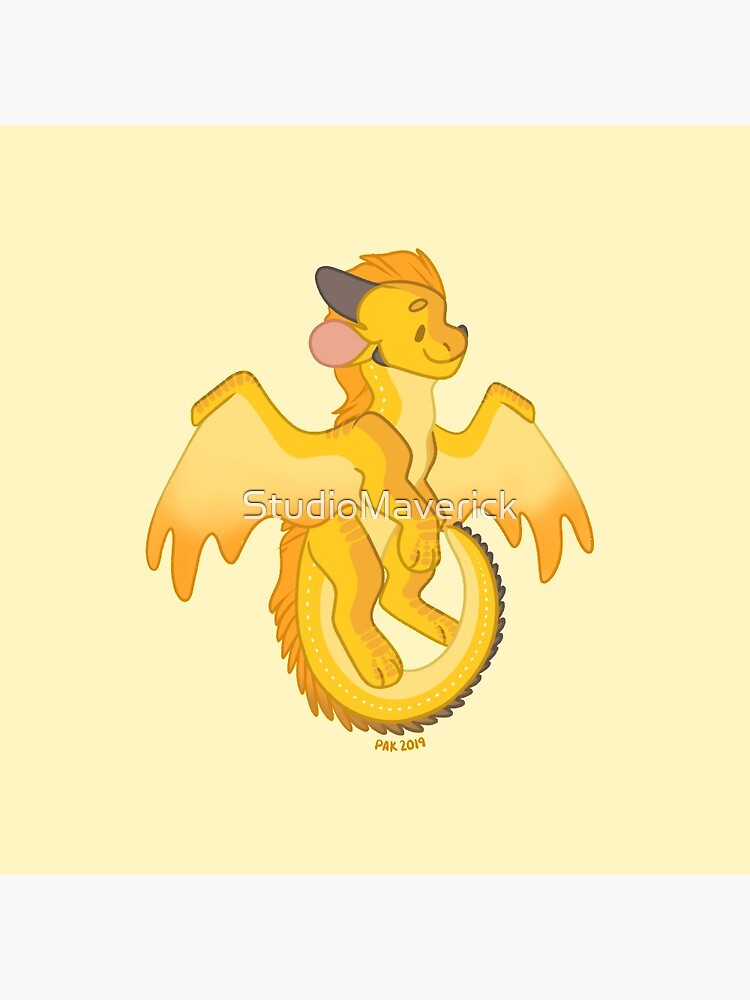 "Sunny - WOF Wings of Fire" Pin for Sale by StudioMaverick | Redbubble
