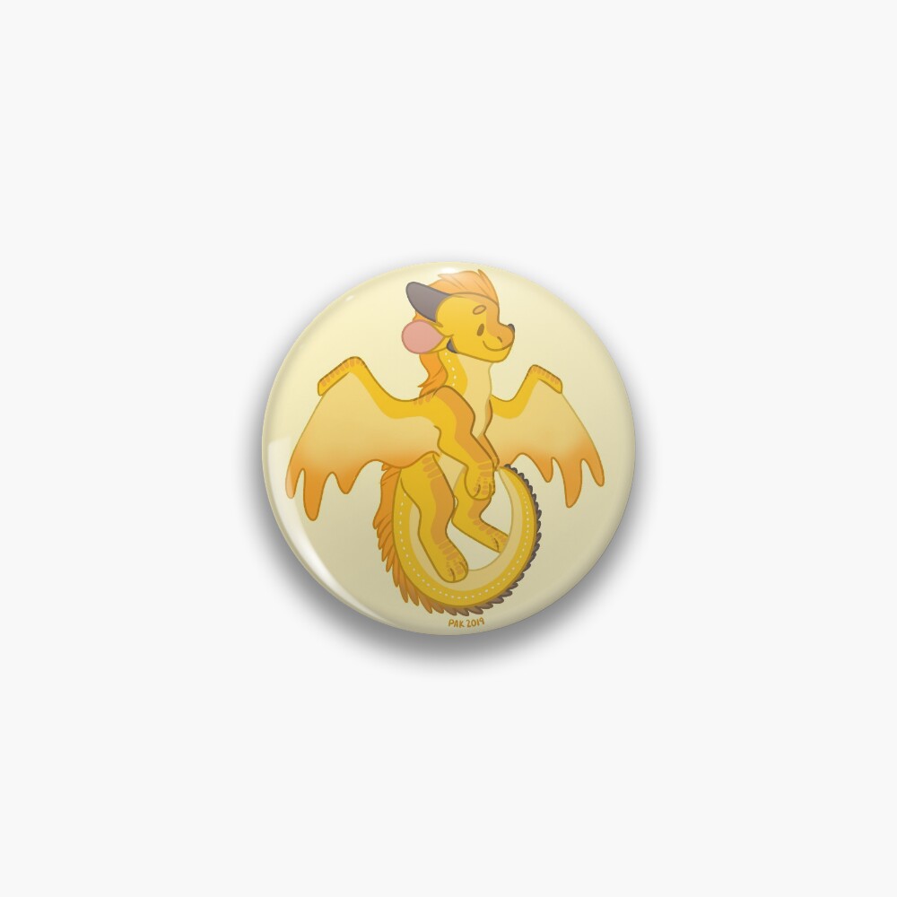 "Sunny - WOF Wings of Fire" Pin for Sale by StudioMaverick | Redbubble