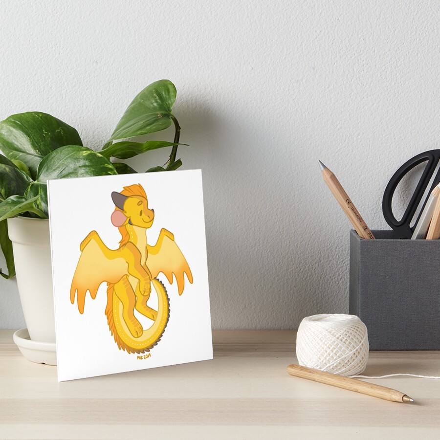 "Sunny - WOF Wings of Fire" Art Board Print by StudioMaverick | Redbubble