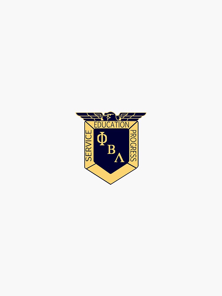 "PBL Crest Logo" Sticker by tarasnapper | Redbubble