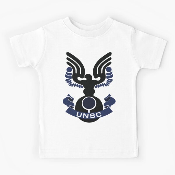 "UNSC LOGO Sticker" Kids T-Shirt by apoorvpatel | Redbubble