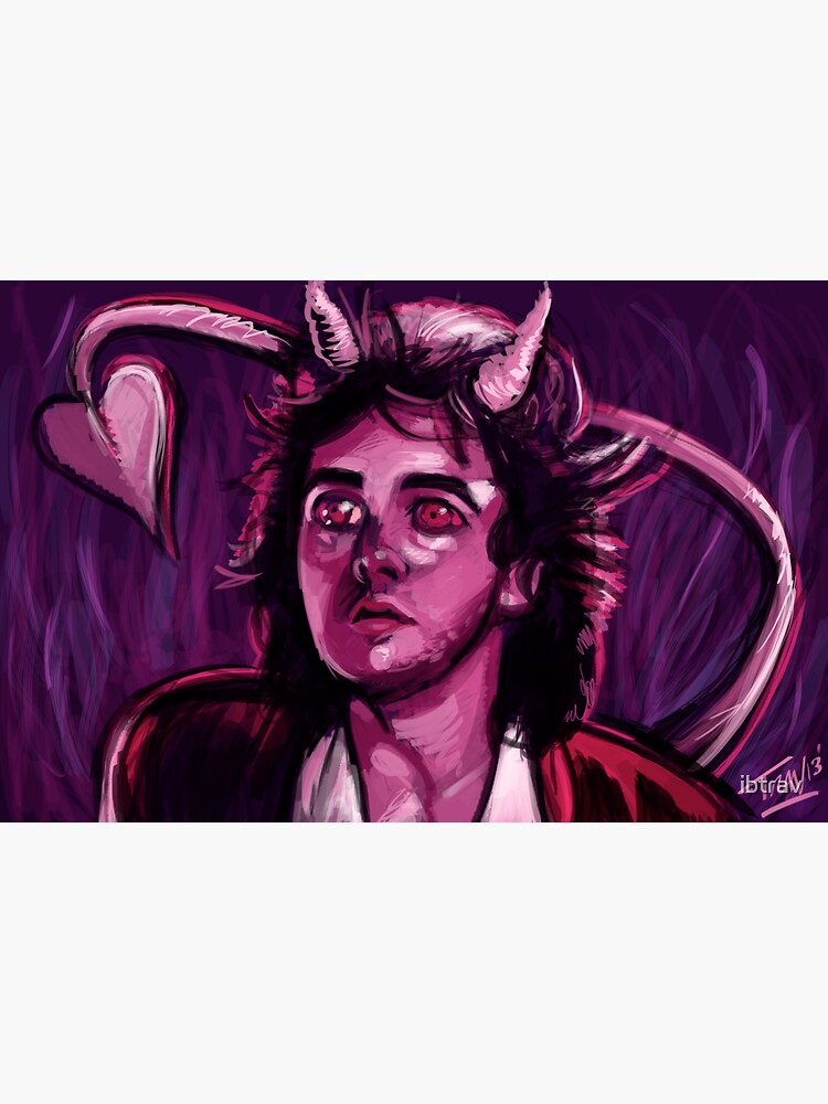 "My Demon Lover" Sticker for Sale by ibtrav | Redbubble