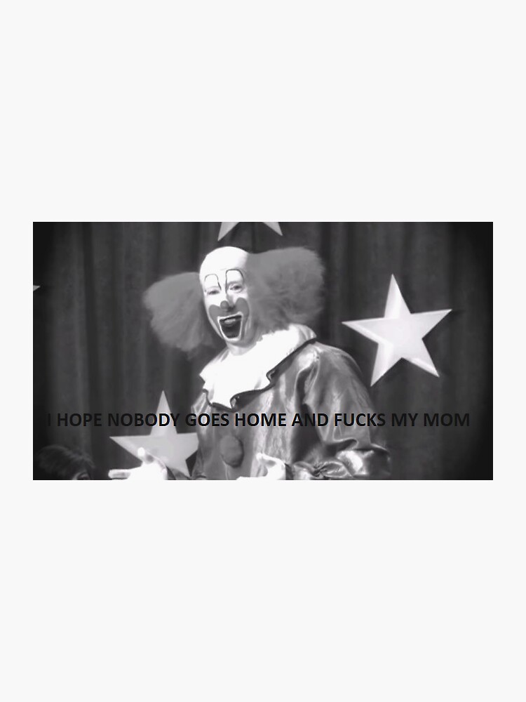 "BOZO DUBBED OVER" Sticker for Sale by dmill744 | Redbubble