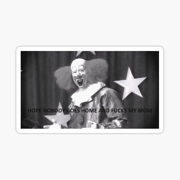 "BOZO DUBBED OVER" Sticker for Sale by dmill744 | Redbubble