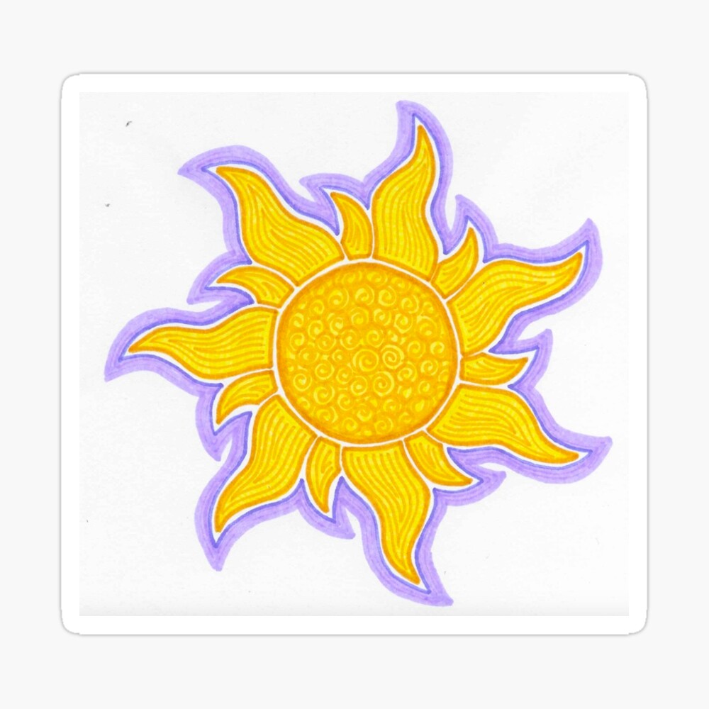 Tangled Flower Logo Page 3 | Flower From Tangled Drawing Images Free