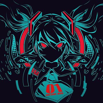 "Miku Digital Diva " Poster for Sale by valival | Redbubble