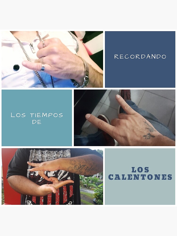 "Remembering the Times of the Calentones" Poster by LaMilitia | Redbubble