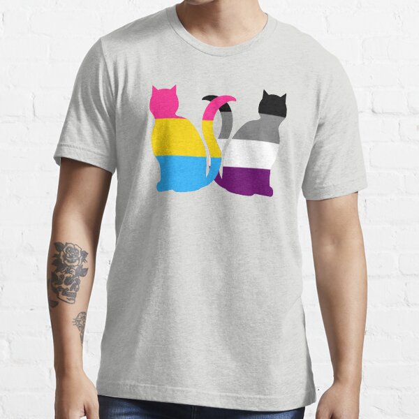 "Panromantic Ace Pride Cats" T-shirt for Sale by shaneisadragon ...