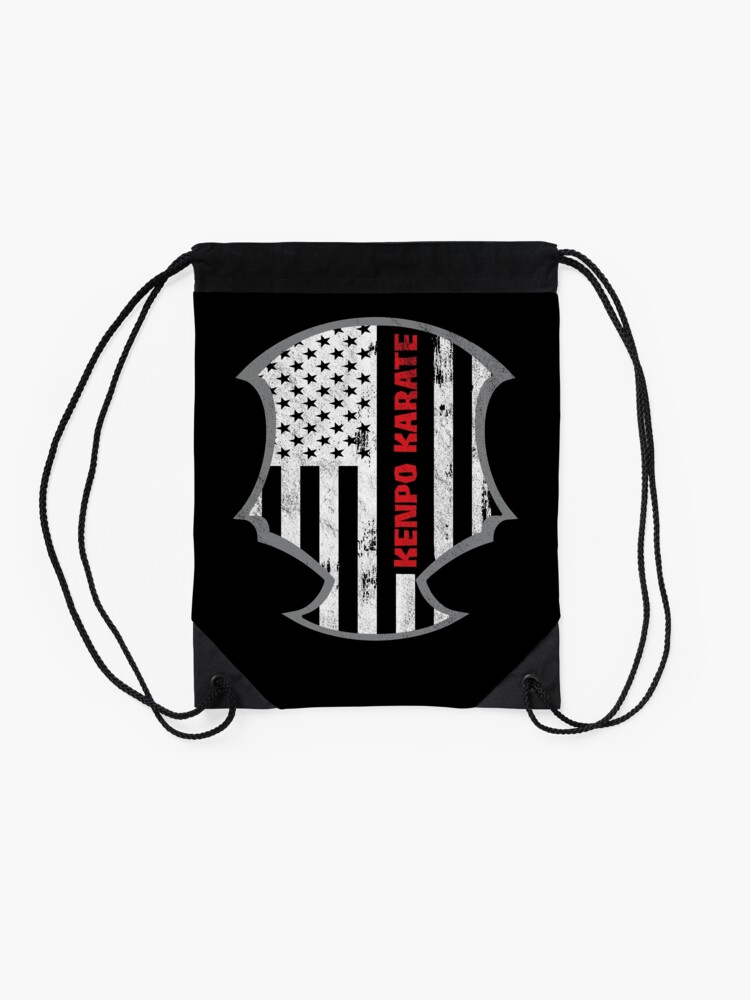 "American Kenpo Karate Martial Arts" Drawstring Bag for Sale by ...