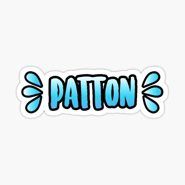 "Patton Sanders Sides" Sticker for Sale by oliviaskav | Redbubble