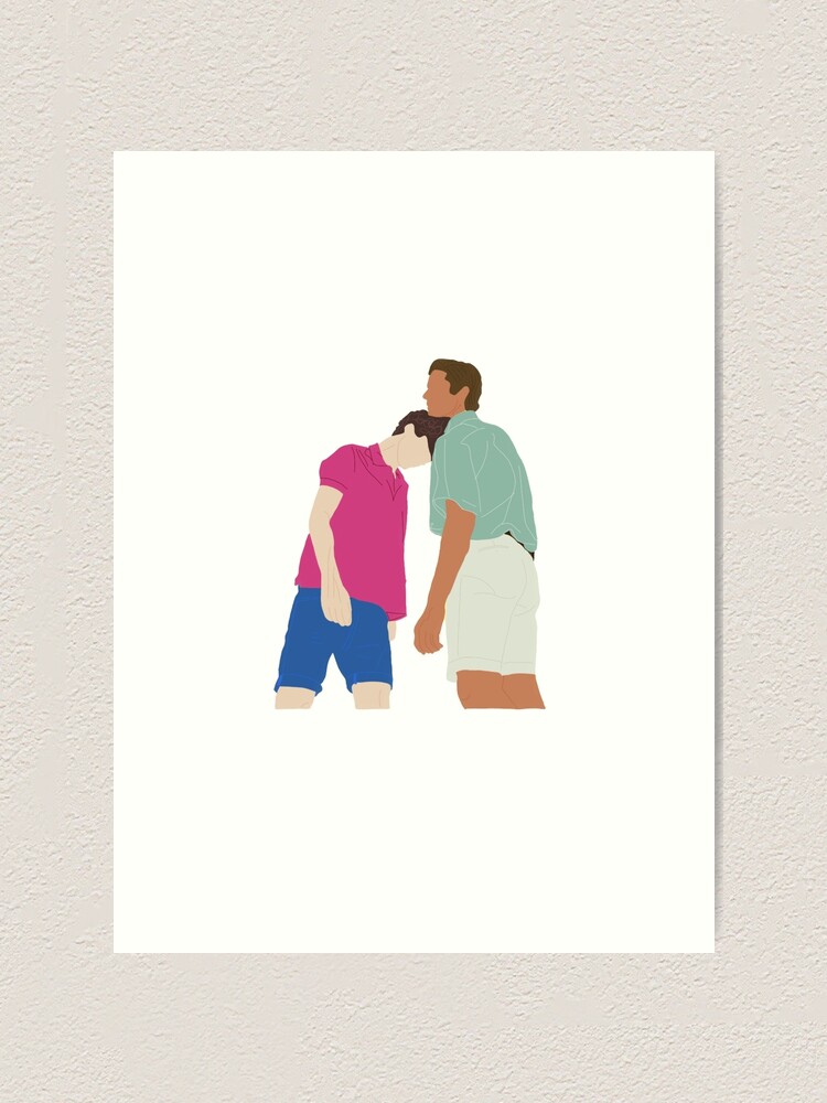 "Elio and Oliver: Call me by your name" Art Print by illustratorgirl ...